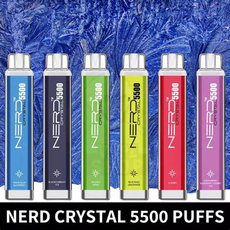 Nerd Crystal 5500 Puffs Disposable Vape Dubai Buy Online