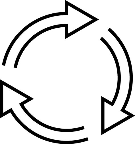 Sign Reload Refresh Icon Spinning 3 Arrows Circle Renewable Update 27578802 Vector Art At Vecteezy