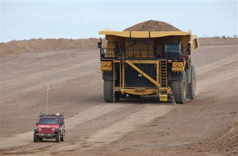 Autonomous Cat® 794 Ac Mining Truck Equipped With Cat® Minestar™ Command For Hauling Makes Its