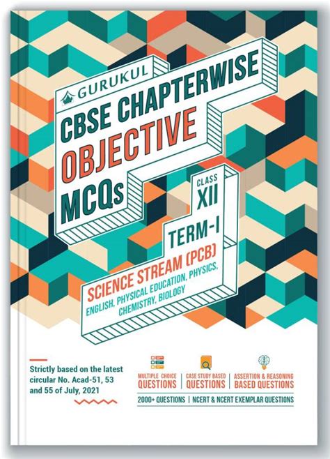 Cbse Chapterwise Objective Mcqs Science Pcb Book For Class 12 Term I Exam 2000 Multiple