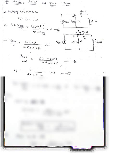 Solved Consider The Following Rlc Circuit As Shown In Figure 1 Where U T I Tutorbin