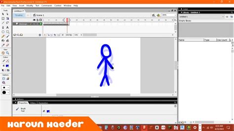 How To Create Simple Stickman Animation In Macromedia Flash 8 2023 Youtube