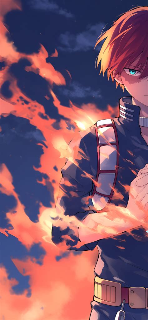 Todoroki Minimalist Wallpapers Top Free Todoroki Minimalist