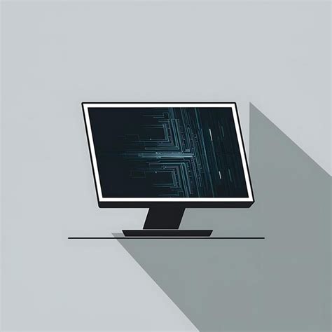 Vector Computer Screen Premium Ai Generated Image