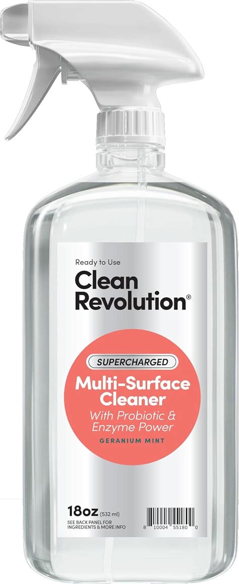 Clean Revolution Supercharged Multi Surface Cleaner Non Toxic Eco Friendly And Plant