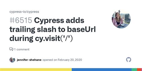 cypress adds trailing slash to baseurl during cy visit · issue 6515 · cypress io cypress