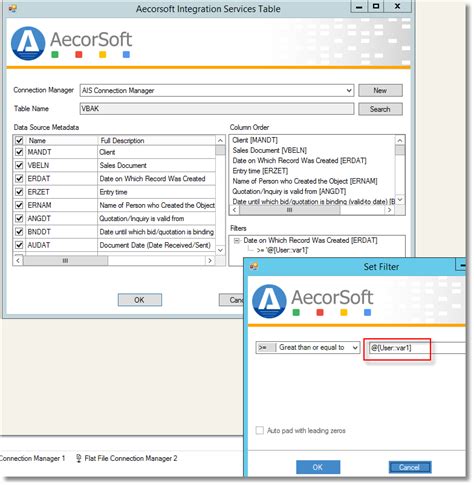SAP Table Delta Extract Made Easy Through Dynamic Filters Ultra Fast SAP And Enterprise Data
