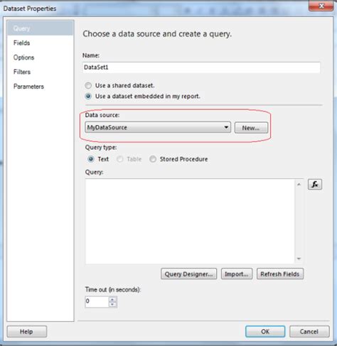 Ssrs What Is Meant By Data Sets Codeproject