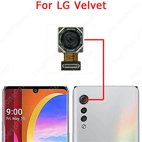 Front Back View Big Backside Camera Module For Lg V20 V30 V50 V60 Velvet 5g Selfie Rear Camera
