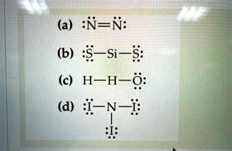 Solved 1 Determine What Is Wrong With A Lewis Structure And Write