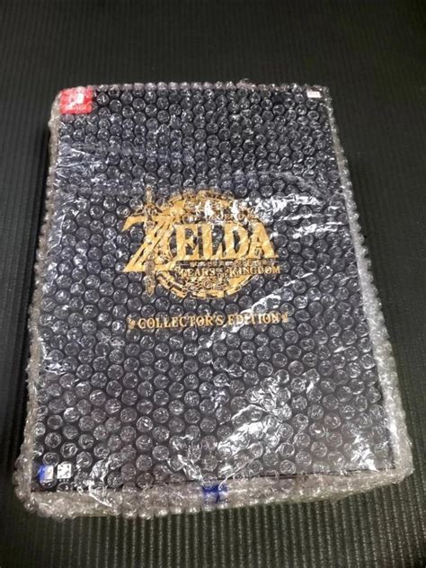 미개봉 젤다의 전설 티어스 오브더 킹덤 컬렉터즈 세컨웨어
