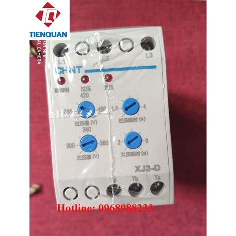 Mua Bảo Vệ Mất Pha Xj3 D Bảo Vệ điện áp 3 Pha Xj3 D Bảo Vệ Lỗi Pha đảo Pha Lệch Pha Chint