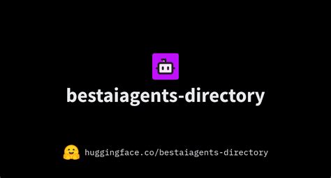 Bestaiagents Directory Best Ai Agents Directory