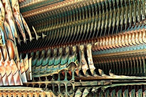 Honeycomb Cell Structure 3d Fractal Hd Wallpaper Stock Illustration Illustration Of Black