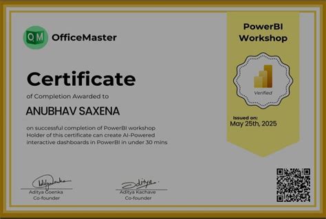 Powerbi Dataanalytics Learningjourney Upskilling Certificate Anubhav Saxena