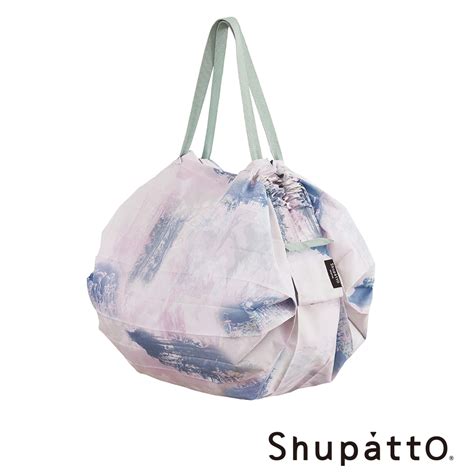 Shupatto 燈籠型海外限定夢幻島系列秒收環保啪啪包 中 海峽粉 誠品線上