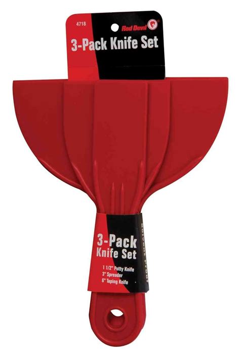 Red Devil Plastic Putty Knife