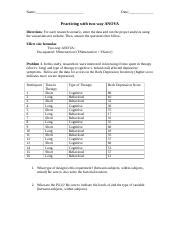 Two Way ANOVA Lab Docx Name Date Practicing With Two Way ANOVA Directions For Each