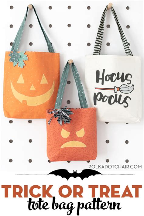 Trick Or Treat Bag Pattern