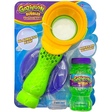 Gazillion Bubbles Vortech Wand 118ml Tates Toys Australia The