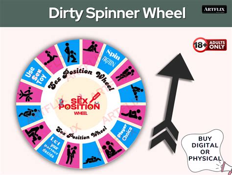 Sex Position Spinner Game Spin The Bottle Drinking Board Games Adult Drinking Printable Board