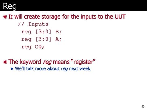 Ppt Comp541 Hierarchical Design And Verilog Powerpoint Presentation