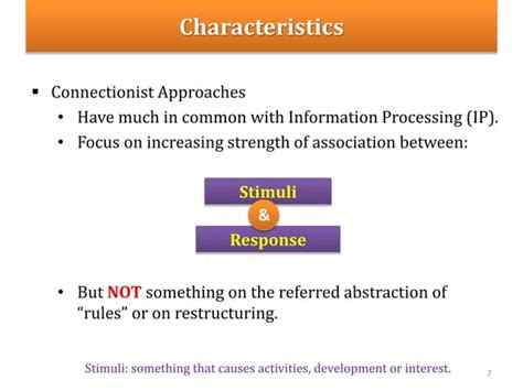 Chapter 6 Connectionist Approaches
