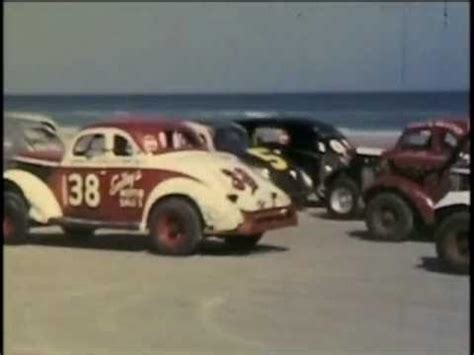 1952 Grand National Race Daytona Beach Nascar Lloyd Moore Youtube