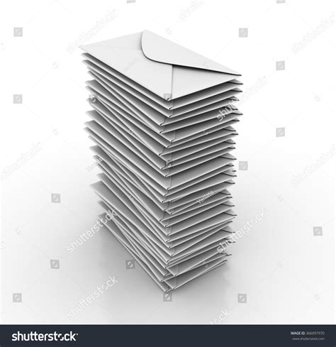 Stack Envelopes Images Stock Photos Vectors Shutterstock