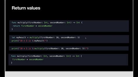 Swift Functions Youtube