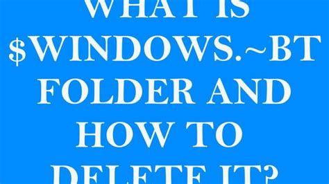 Windows Bt Folder Windows Lodintra