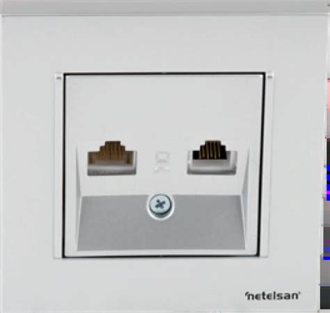 Data Phone Socket Cat 6 Cat 3 Netelsan