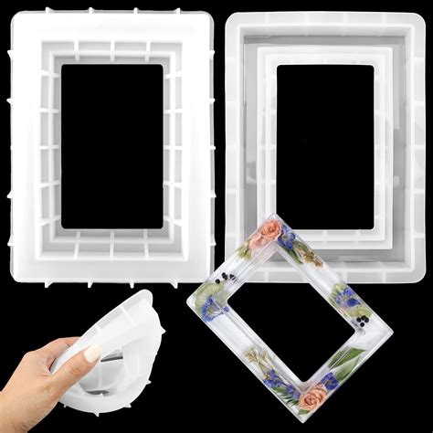 Resin Picture Frame Mold Photo Frame Epoxy Resin Silicone