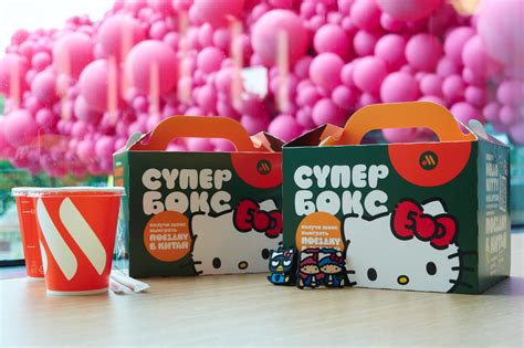 Персонажи Hello Kitty появились во Вкусно и точке