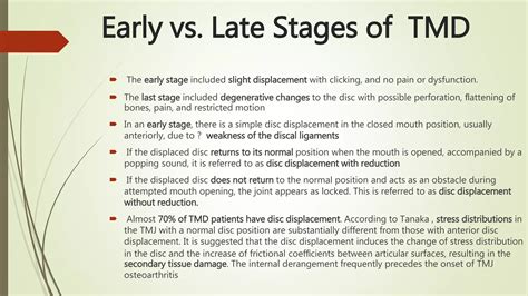 Temporomandibular Joint Disorders Management Treatment Pptx