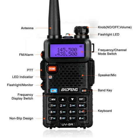 Baofeng Radio Baofeng Uv 5r Dual Band Uhf Vhf Walkie Talkie Two Way Radio Program Cable