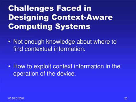 Ppt An Overview Of Context Aware Computing Research Powerpoint Presentation Id5457634