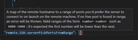 Make Local Port Range Configurable · Issue 7369 · Microsoftvscode