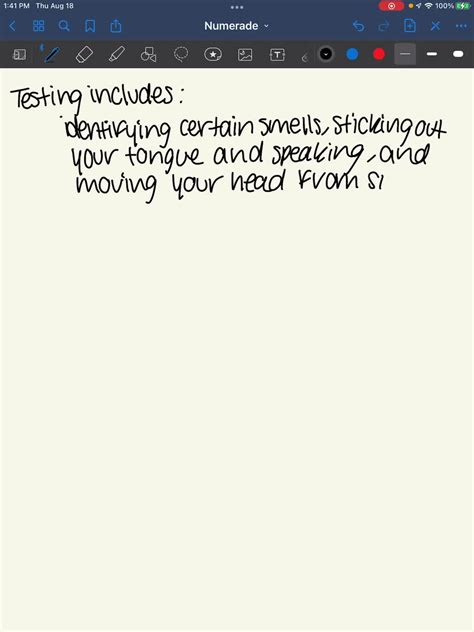 Solved You Are Observing A Neurological Exam The Patient Has A