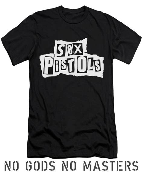 T Shirt Sex Pistols Band Merch ★ No Gods No Masters 🔥 Free Shipping