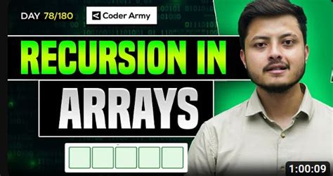 Durgaprasad Parmar On Linkedin 180daysofcode Codingjourney Recursioninarrays Codenewbie