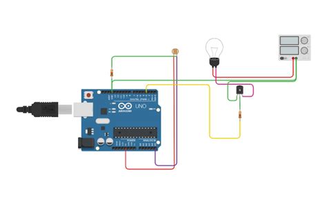 Circuit Design Interface Street Light Using Ldr New Tinkercad