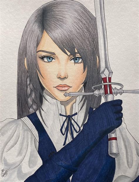 Cant Stop Drawing Jill 🩵 Art By Me R Ffxvi