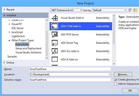 Creating Custom Task Panes For Excel 2013 2003 C Examples