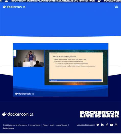 Srishty M On Linkedin Dockercon Docker