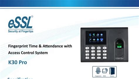 Essl Fingerprint Time Attendance System At 10500 Piece Jogeshwari East Mumbai ID