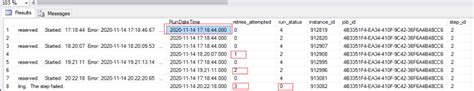 how to send error report mail for a job step before retry attempt start
