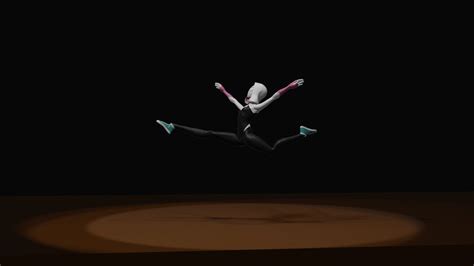 Spider Gwen Does A Ballet Dance Youtube