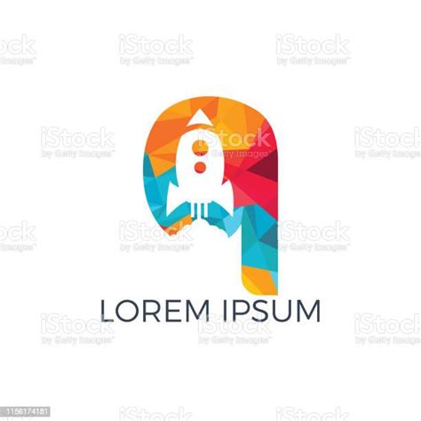 편지 Q 로켓 로고 디자인 0명에 대한 스톡 벡터 아트 및 기타 이미지 0명 개념 개념과 주제 Istock