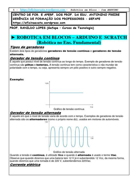 Eletronica Para Arduino Resumo Pdf Resistor Energia Elétrica